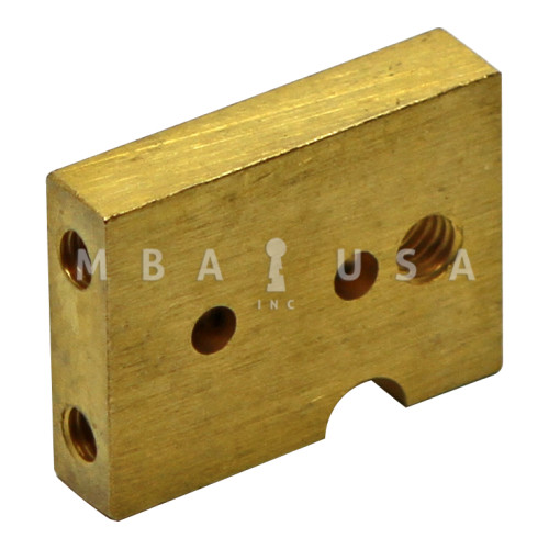 Big Red Safe Locks Short Bolt, Tapped 10/32, Extends 0.490" - MBA USA, Inc.