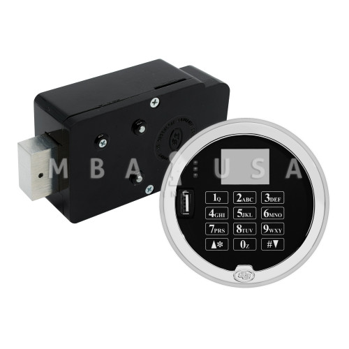 S&G E-Vault Lock & Keypad, Dead Bolt, Digital Time Lock, LCD Screen ...