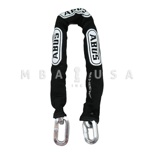 ABUS Maximum Security Chain w/ Fabric Sleeve, 12KS, 1/2" Thickness, 2ft ...