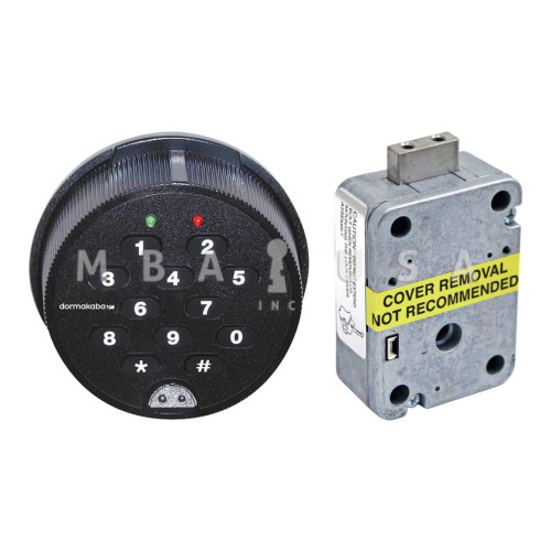 Auditcon Lock Package, Round Keypad, Tapped Dead Bolt, Self-Powered ...