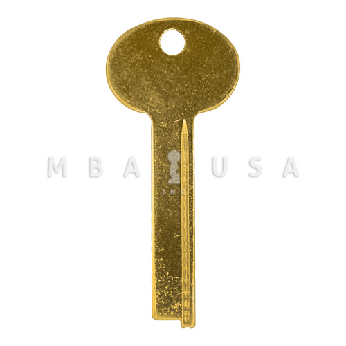 Grooved Safe Deposit Key Blank for Lefebure (LB2) - MBA USA, Inc.