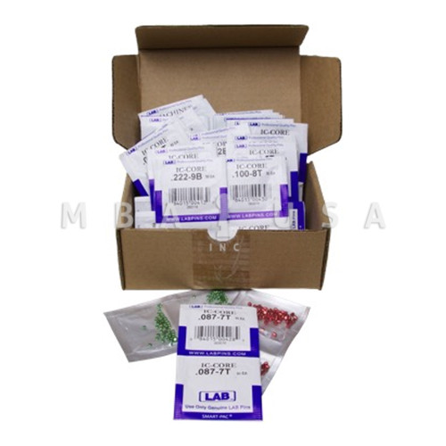 Refill Kit for LAB A2 I/C Universal Pin Kits (28 Packs, 100 Pins Per ...