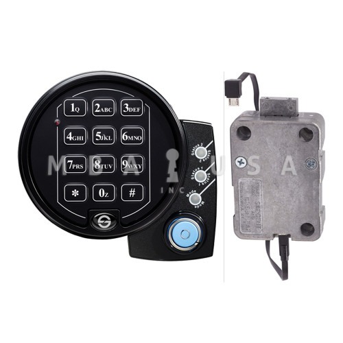S&G A-Series Lock Package w/ Analog Keypad & Push/Pull Deadbolt Lock ...