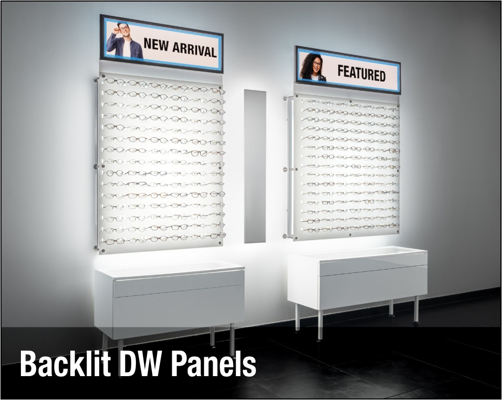 BACKLIT LED Optical Displays