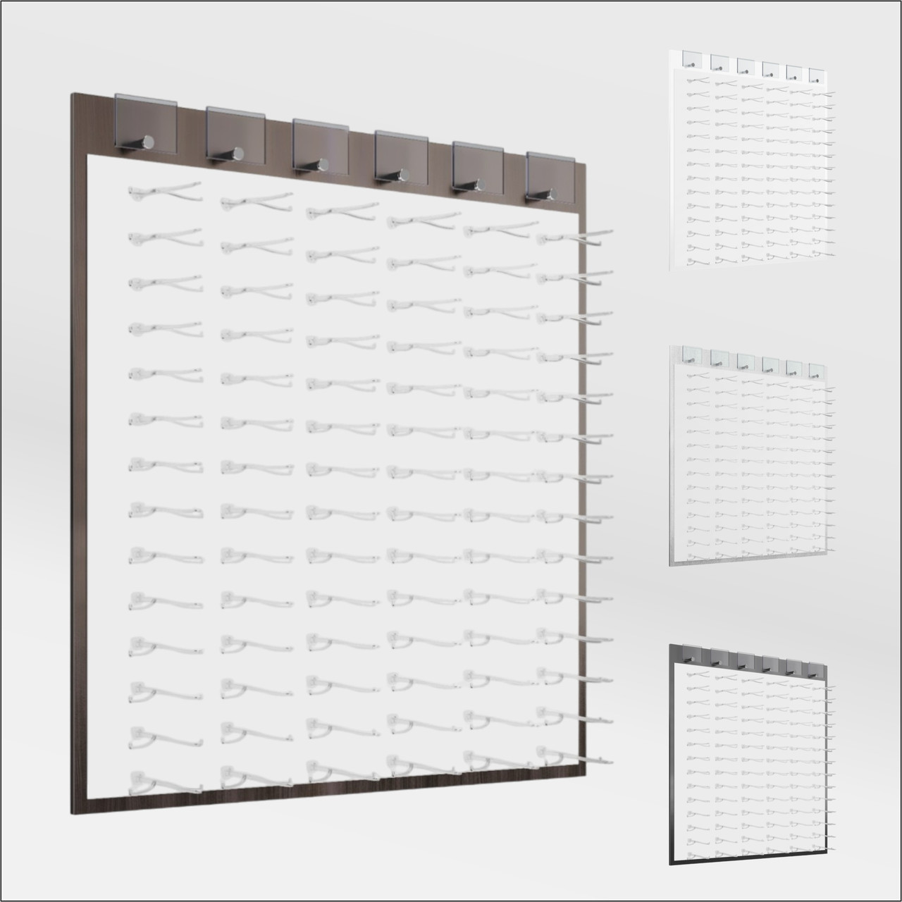 Products - Wallmount Optical Displays - Wooden Frame Boards with Smart ...