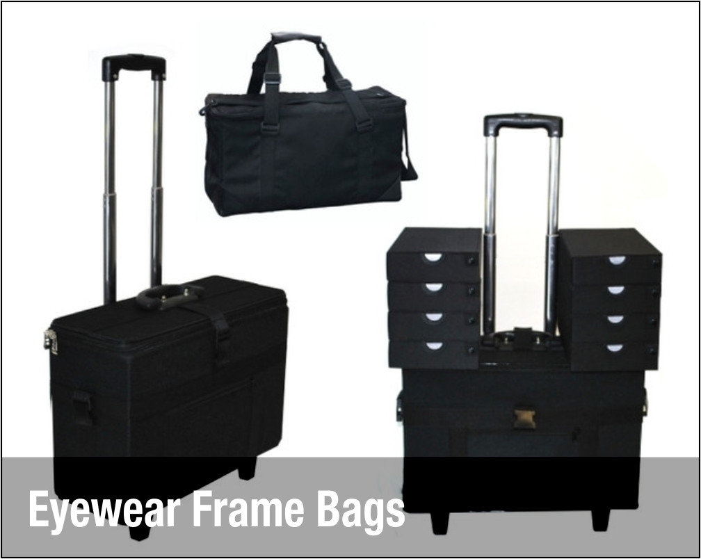Optical Frame Bags & Eyewear Storage Trays | Sales Rep Cases | Frame ...