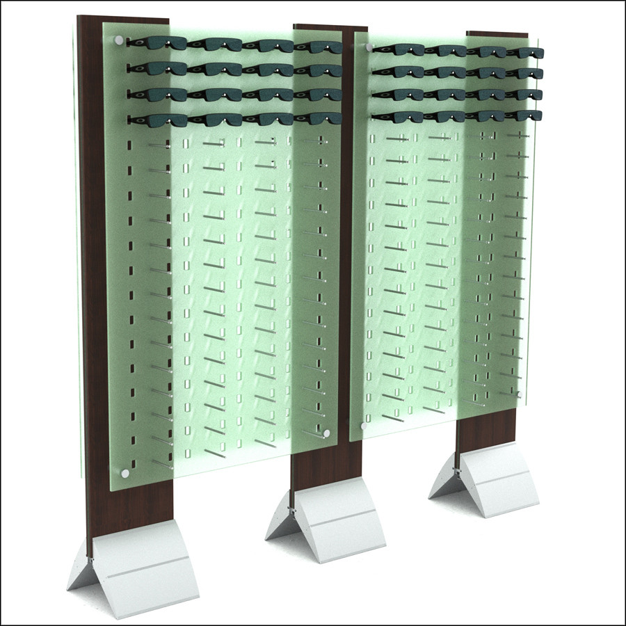 Floor-Top Wing Optical Displays