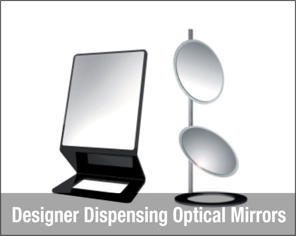 Eyewear Displays - Mirrors | Optical Frame Display Mirrors
