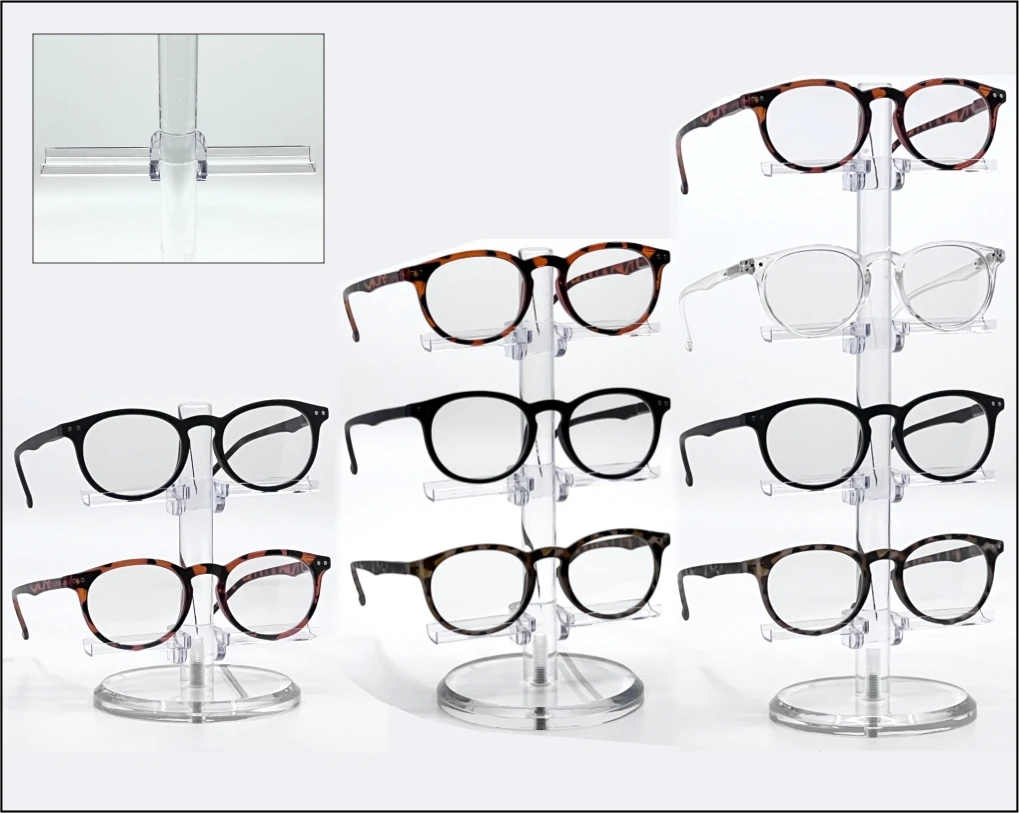Single Optical Frame Risers & Displays |Optical Frame Displays