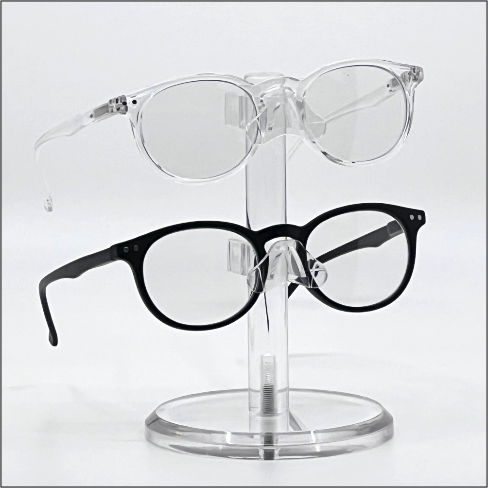 Optical Frame Risers with Triangular Clips (CN2)