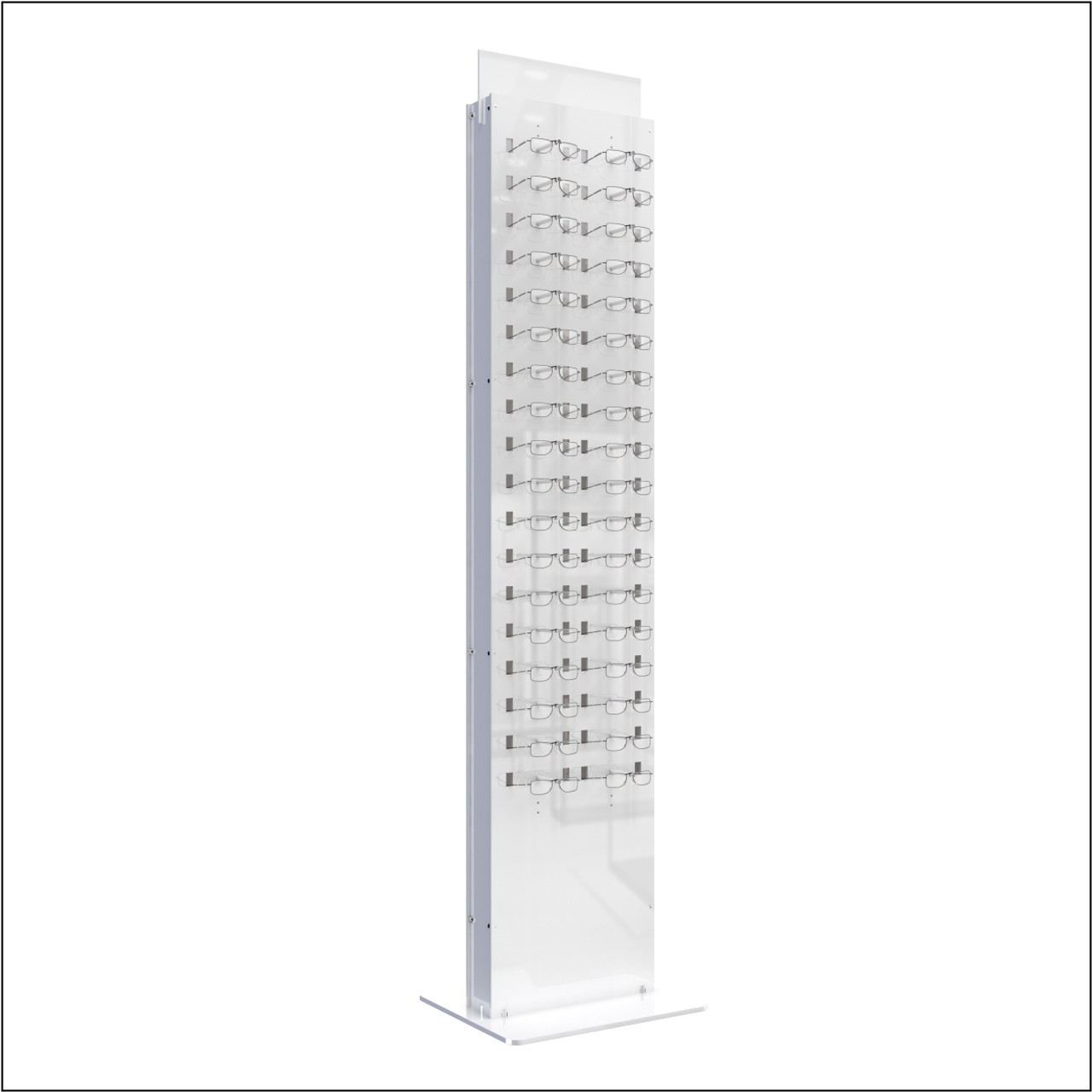 PIN-72 DW Style Floor-standing Optical Frame Display Unit - For 72 Frames
