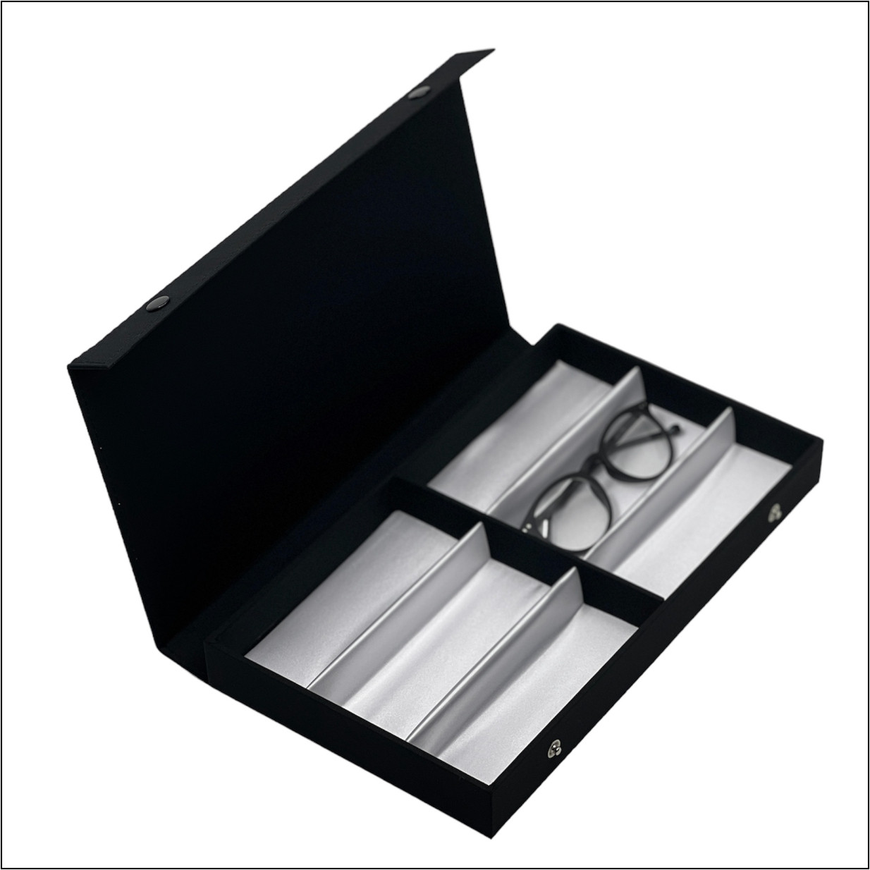 Optical Tray for Eyewear Frames & Sunglasses - Storage Case with 6 ...