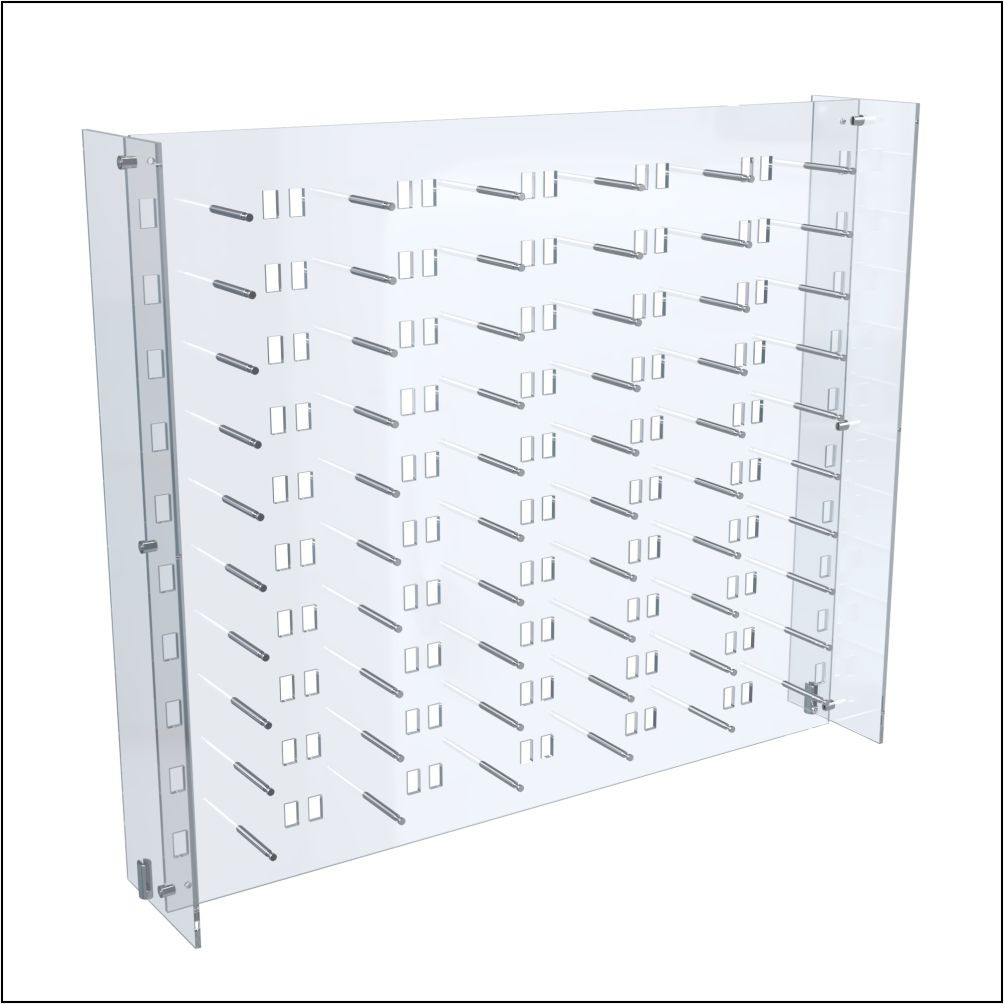 Counter-Top DW Optical Display for 60 Frames
