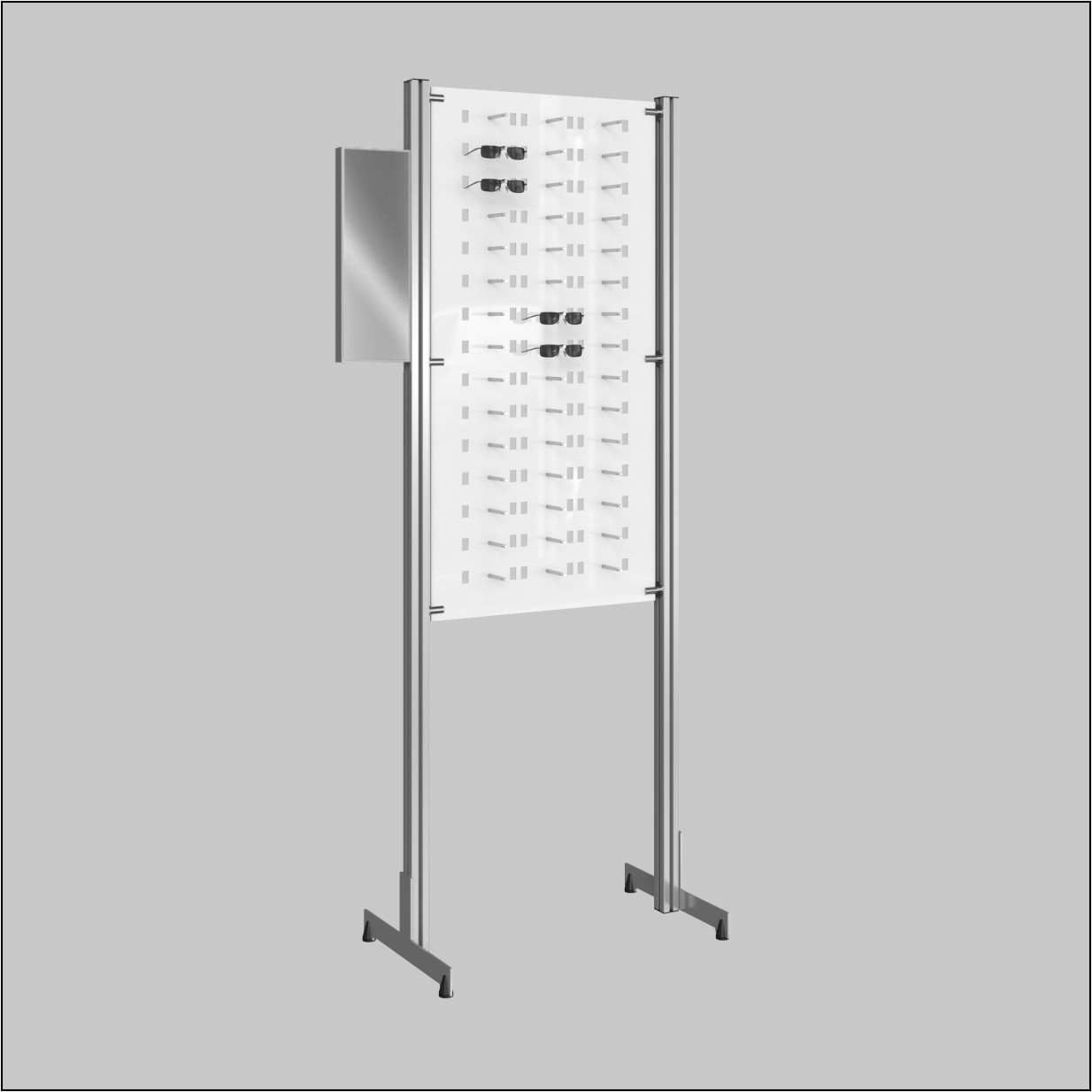 Open Floor-Top Optical Display DW Panel 45 Frames - CNS Frame Displays
