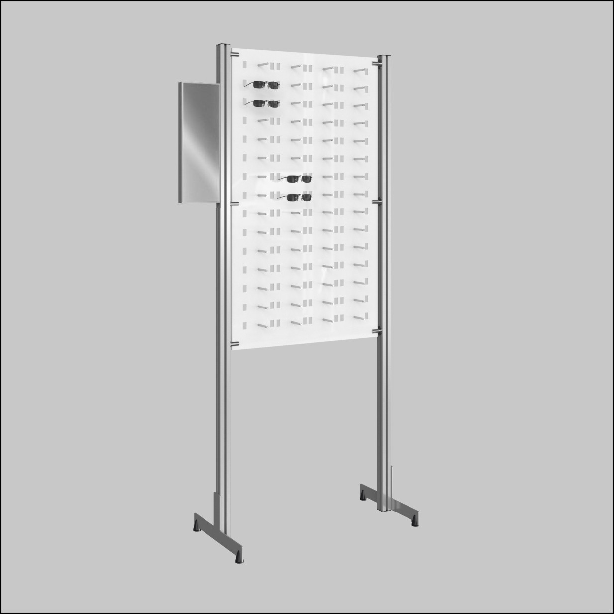 Open Floor-Top Optical Display DW Panel 60 Frames - CNS Frame Displays
