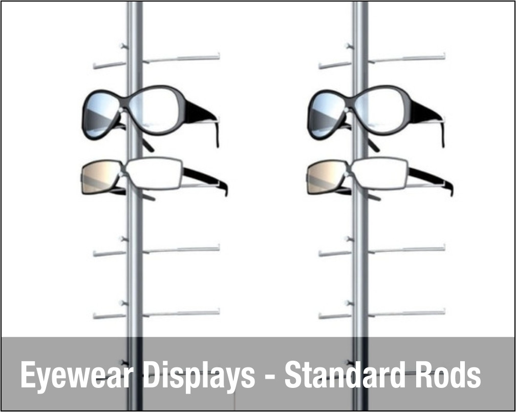 Optical Rods | Eyewear Display Rods