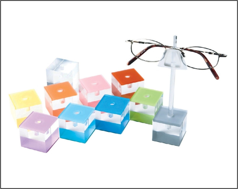 Single Optical Frame Risers & Displays |Optical Frame Displays