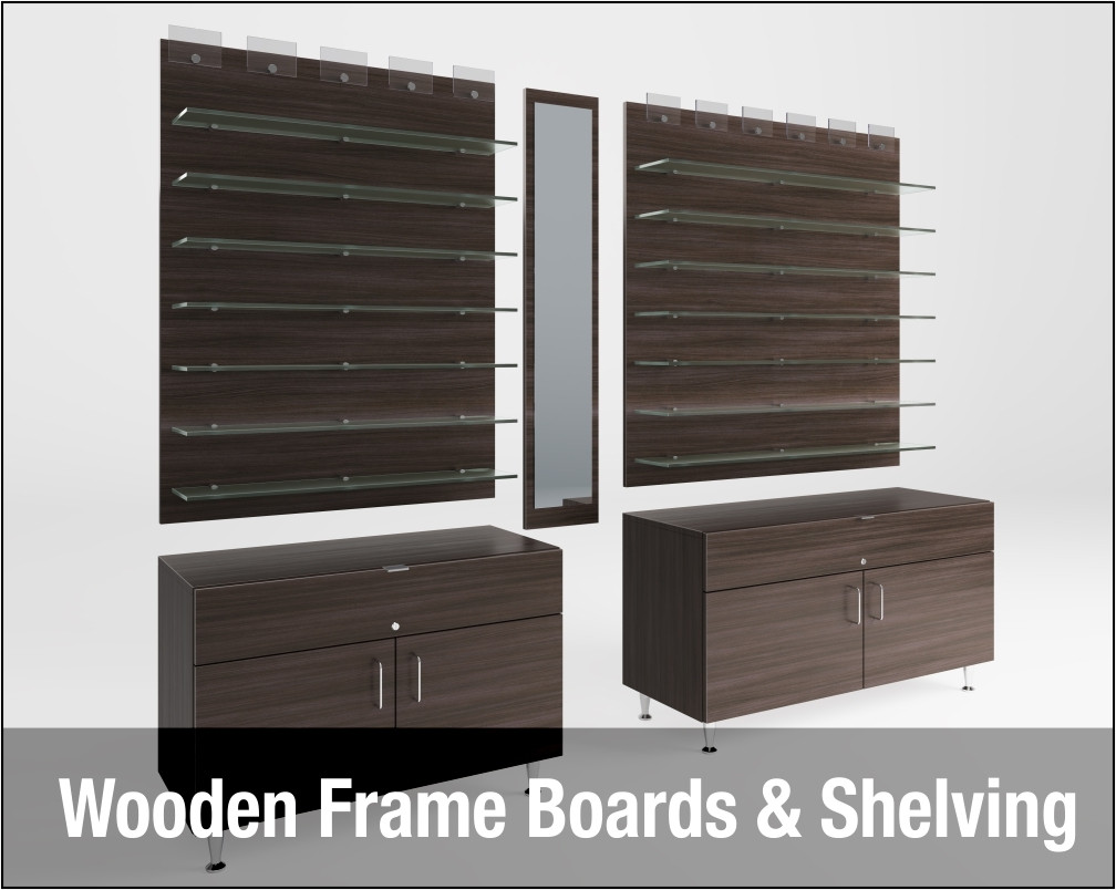 Wallmount Optical Displays | Wall Eyewear Displays From FrameDisplays.com