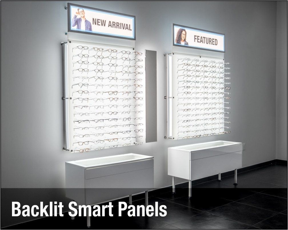 BACKLIT LED Optical Displays