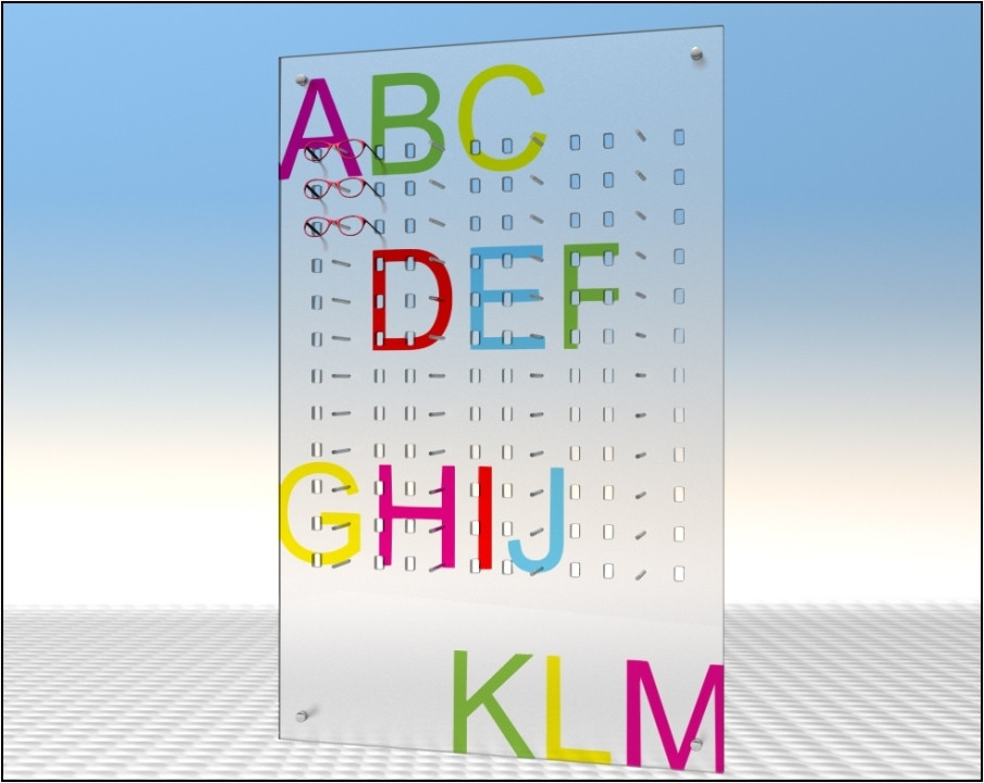 Optical Display Frame Boards | Wall Mount Optical Displays
