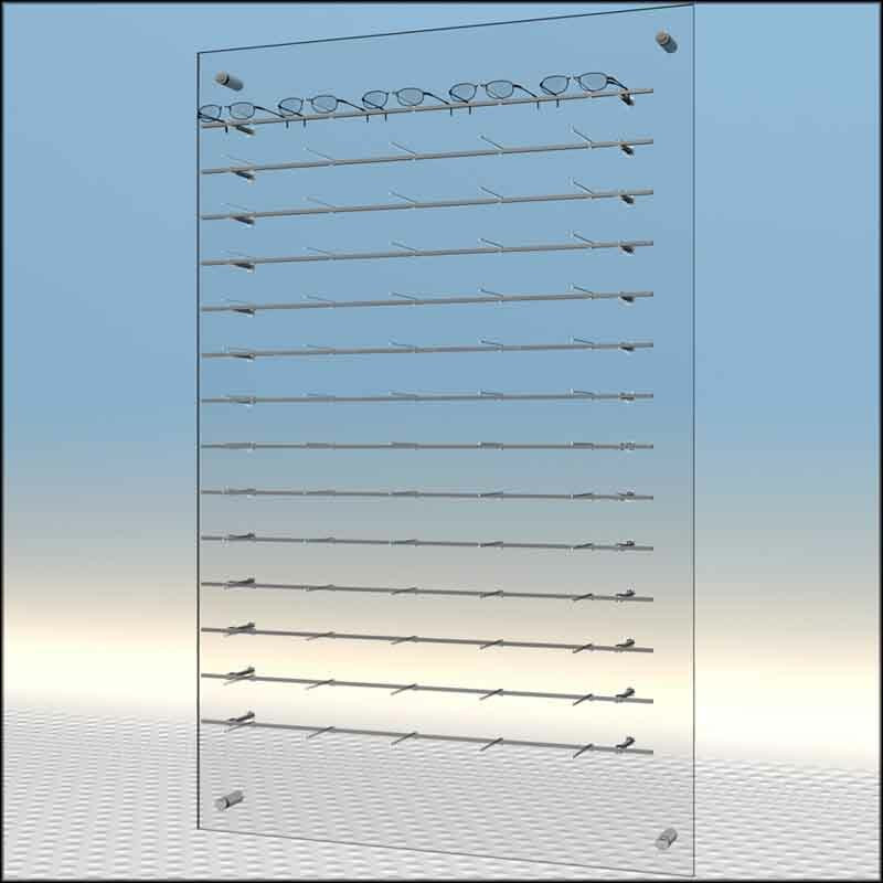 Optiquattro Optical Frame Display Panel Options