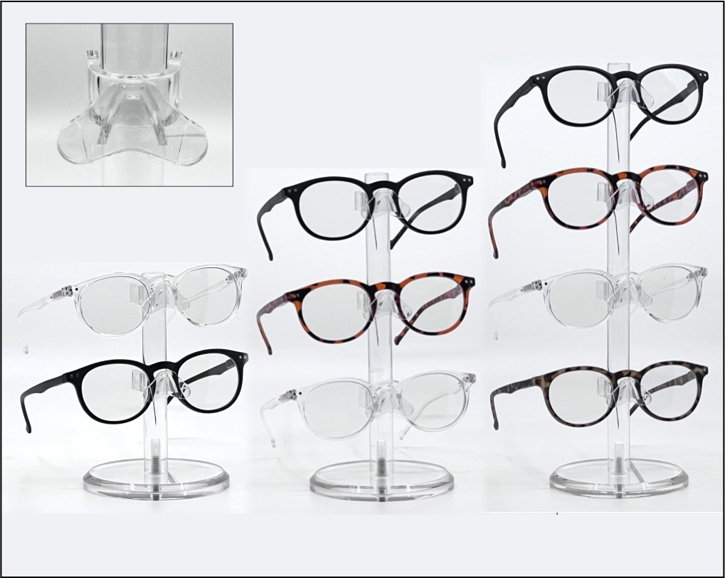 Single Optical Frame Risers & Displays |Optical Frame Displays