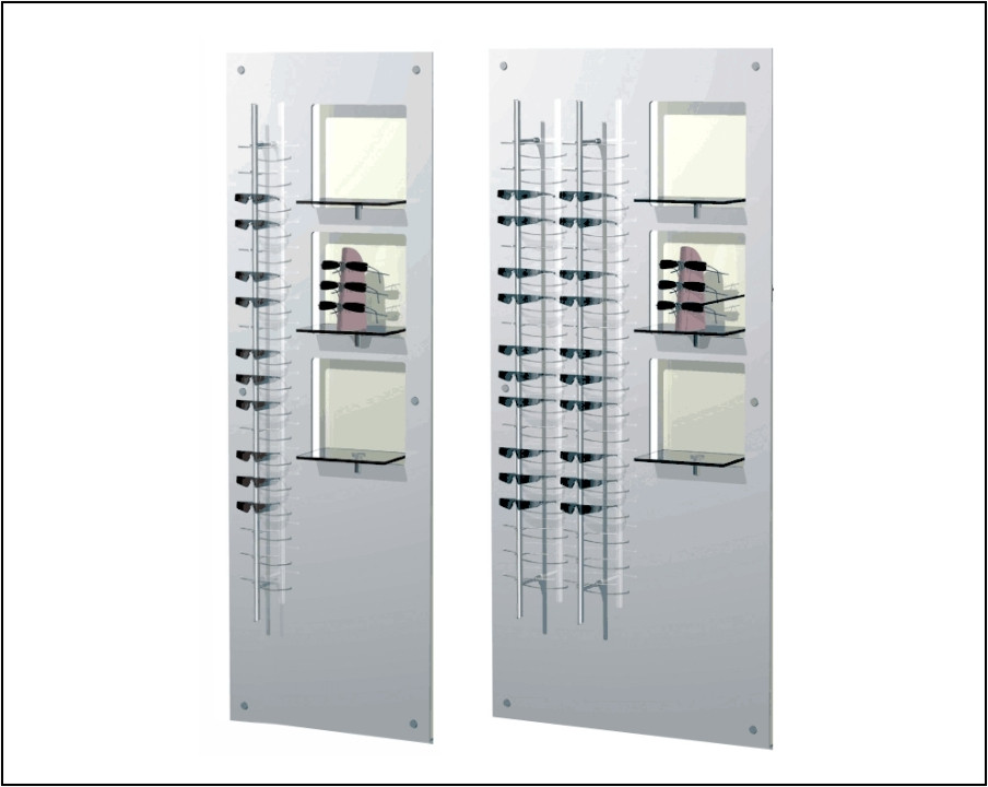 Optical Display Frame Boards | Wall Mount Optical Displays