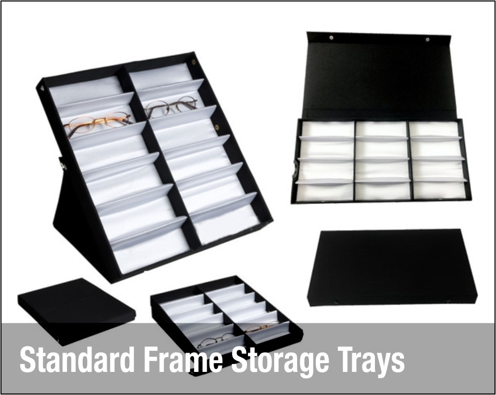 Optical Frame Bags & Eyewear Storage Trays | Sales Rep Cases | Frame ...