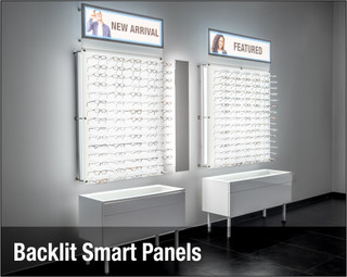 BACKLIT LED Optical Displays