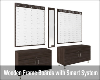 Wallmount Optical Displays | Wall Eyewear Displays From FrameDisplays.com