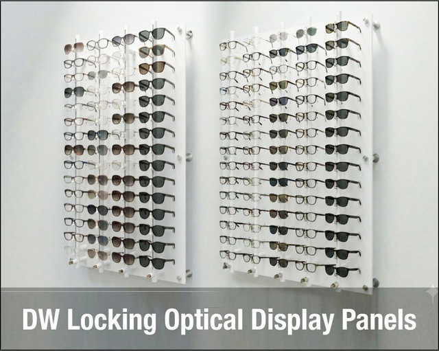 Sunglass Frame Display Panels & Locking Boards | DW Optical Systems ...