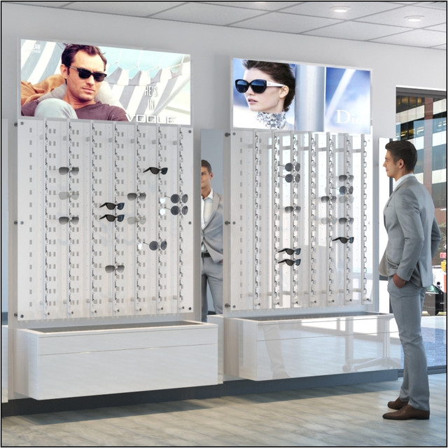 Optical Displays & Eyewear Showroom Furniture Directory | Frame Displays
