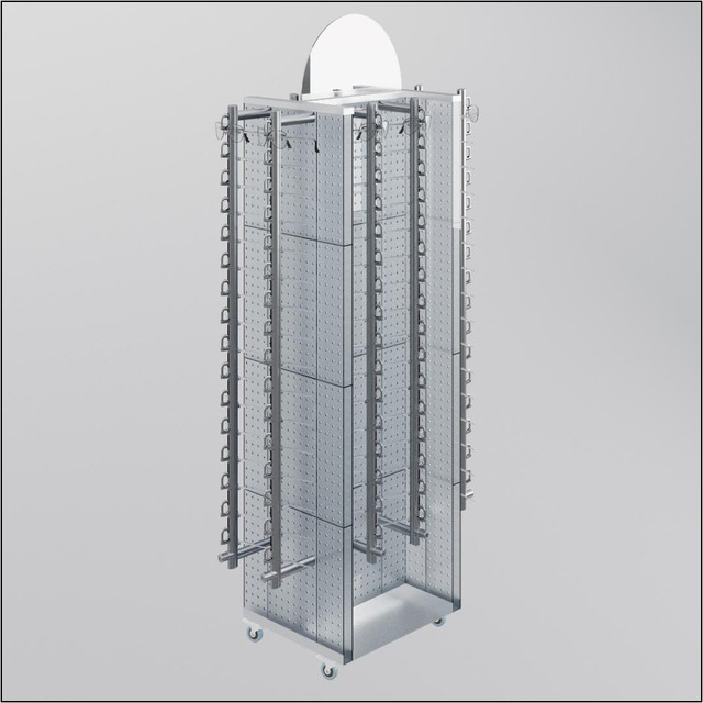 Locking Eyewear Displays Stands - Industrial Look