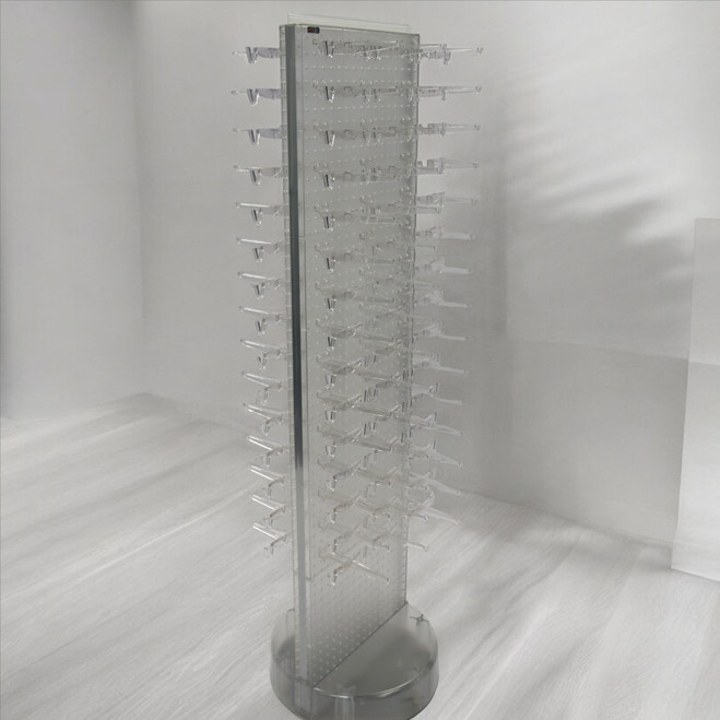 Rotating Two-Sided Optical Frame Floor Display - For 90 or 138 Frames
