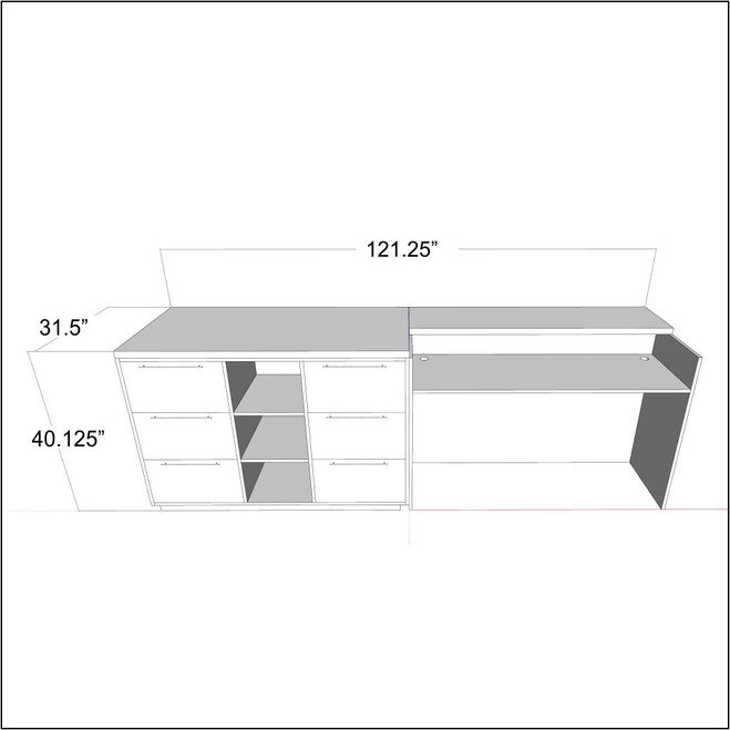 Admin table with Genius counter Combo