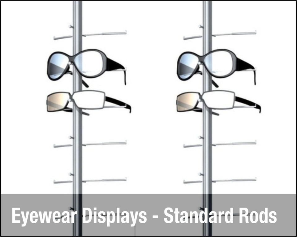 Optical Rods | Eyewear Display Rods
