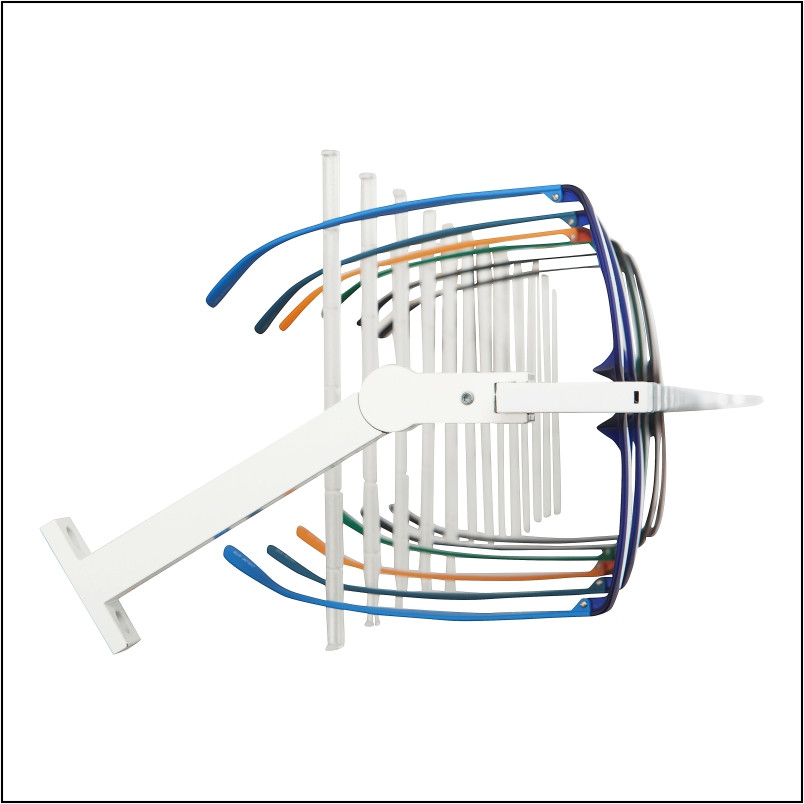 Alumina Open And Locking Optical Display Rods | Optical Frame Displays