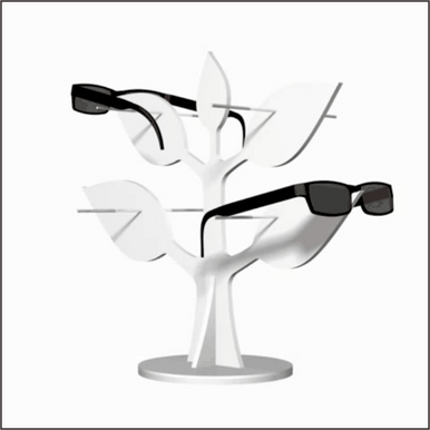 Tree Decorative Optical Frame & Sunglass Display