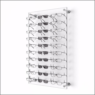 Wall-Mount Optical Display Acrylic Frame Board - 31.75 inch (H) - DW.31 ...