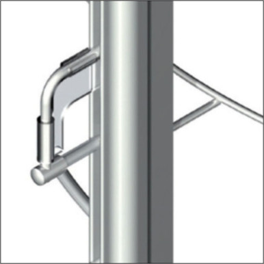 Securing clip for MTE HX Lockable Rods.