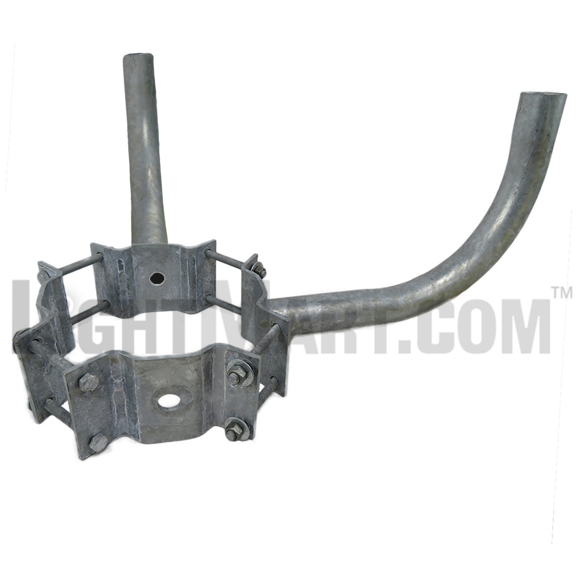 2 Arm Wrap Around Bracket For Wood Poles with 7-10 inch Diameter ...