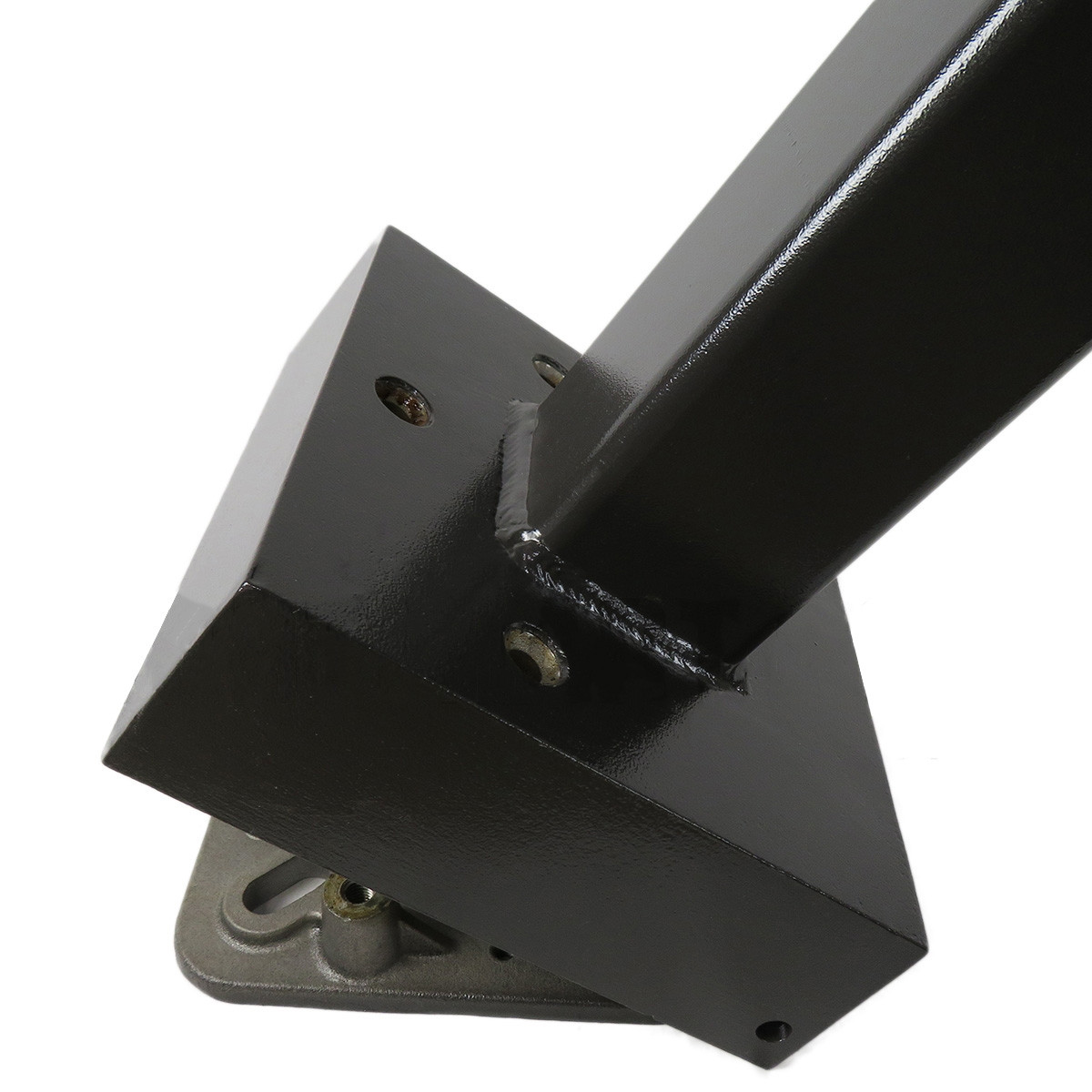 Square Hinged Base Aluminum Light Pole 8 ft 4 in - Hinged Base Aluminum ...