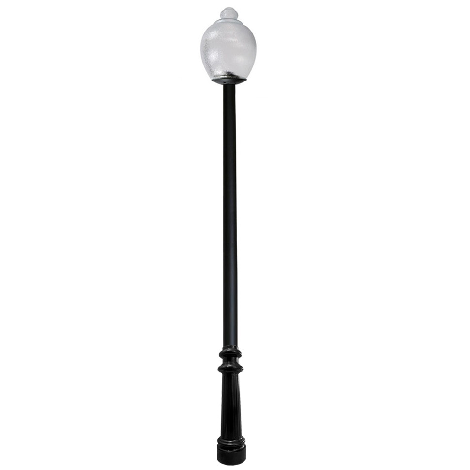 Wexford LED Light Pole Kit with Economy Acorn Fixture 3 Inch Diameter ...