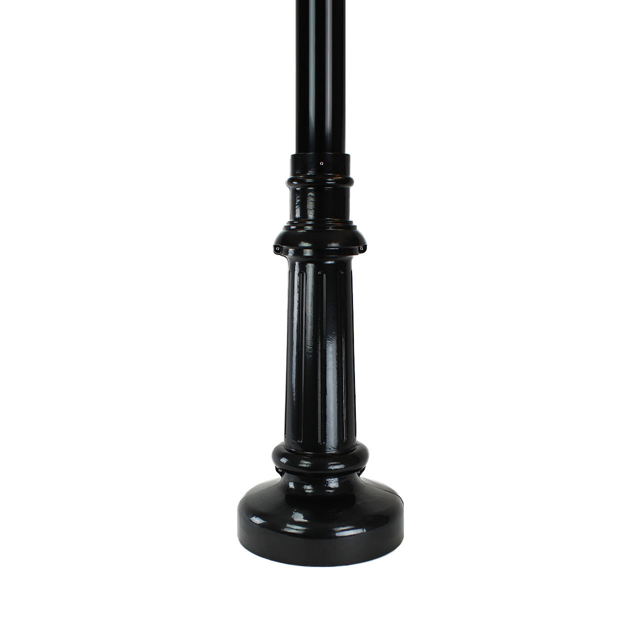 Worthington Series, 4 inch Round Aluminum Light Pole Assembly Anchor ...