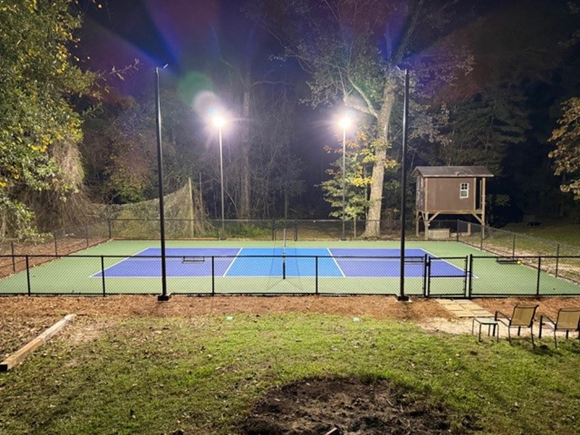 Two Poles or Four? Choosing the Best Lighting Setup for Your Pickleball ...
