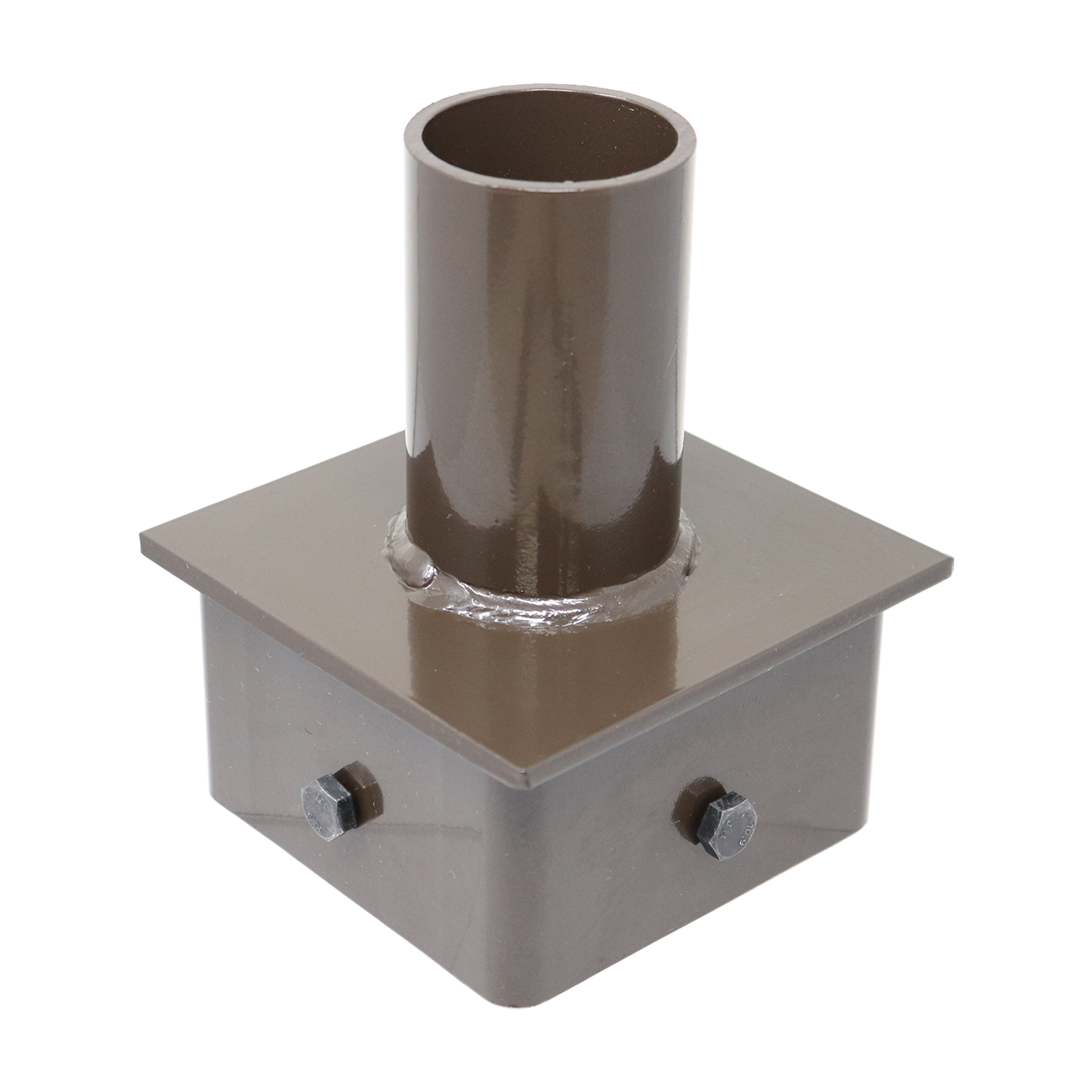 Tenon Adapter for 5 Inch Square Poles - 4 Horizontal Tenons | LightMart.com