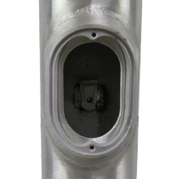 20 Foot Aluminum Street Light Pole with 8 Foot Davit Arm | LightMart.com