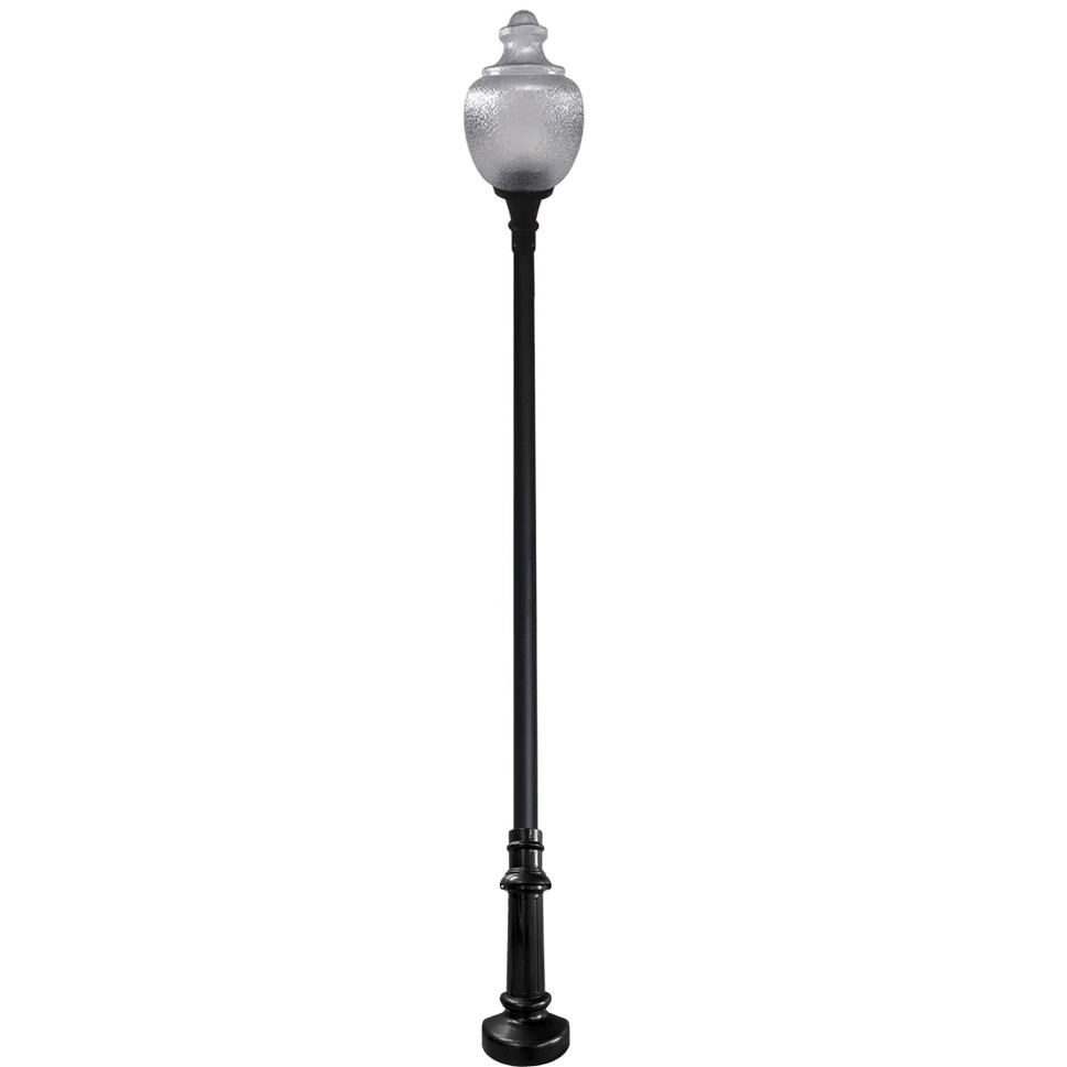 Worthington LED Light Pole Kit with Economy Acorn Fixture 3 Inch ...
