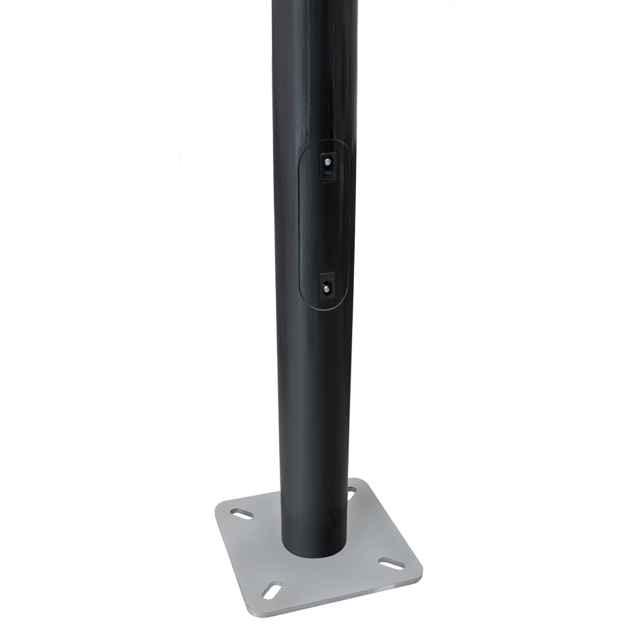 Round Tapered Anchor Based Fiberglass Light Pole 10 ft | LightMart.com