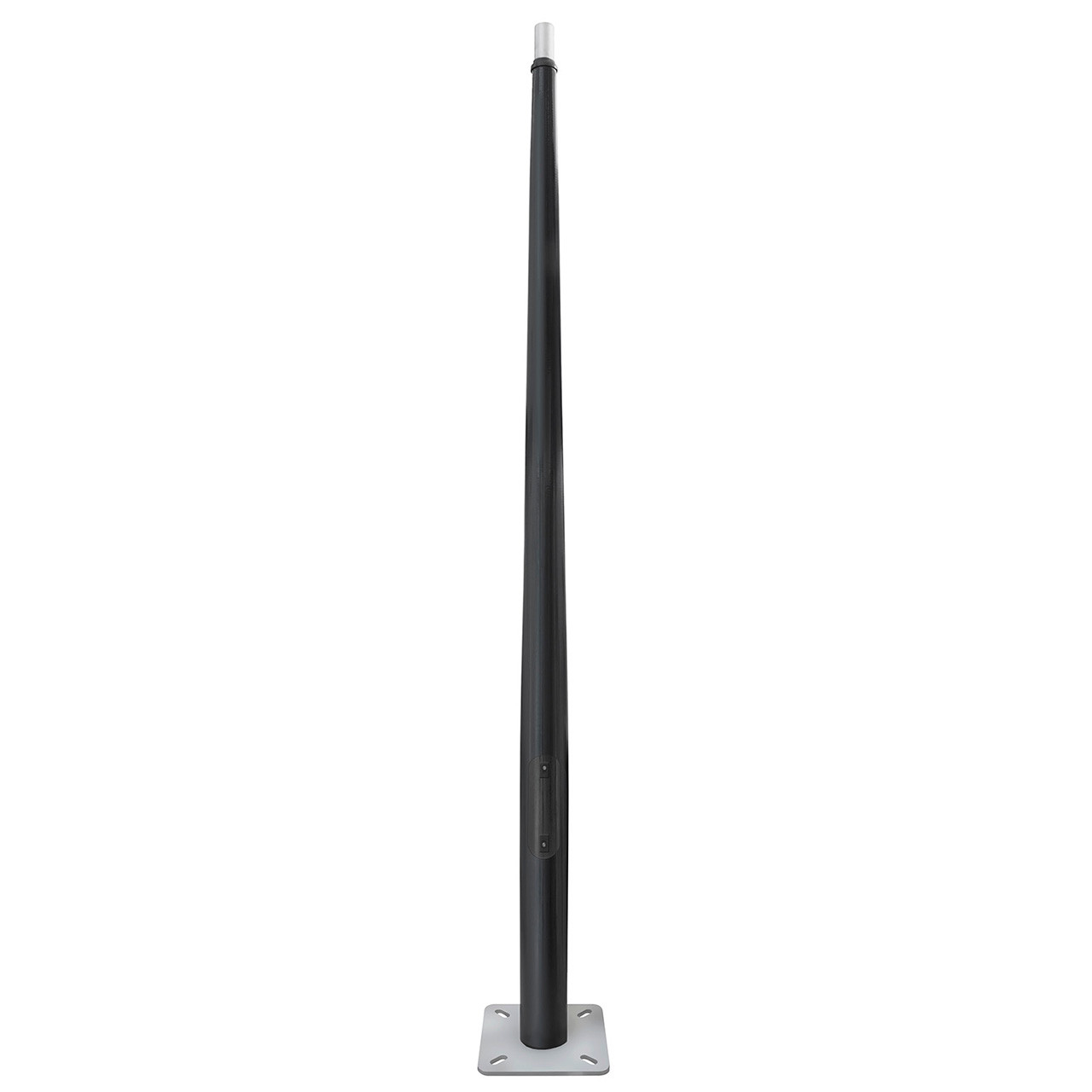 Round Tapered Anchor Based Fiberglass Light Pole 25 ft | LightMart.com